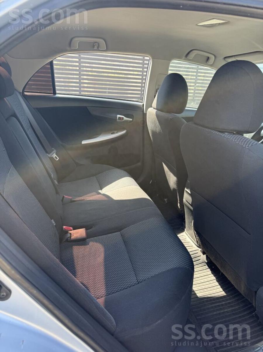Zils Toyota Corolla 2012 Rīga, ar dzinēja tilpumu 1.40 L un nobraukumu 394 tūkst. km par 4700 €, foto 14 vietnē AUTOMOTO.COM.LV