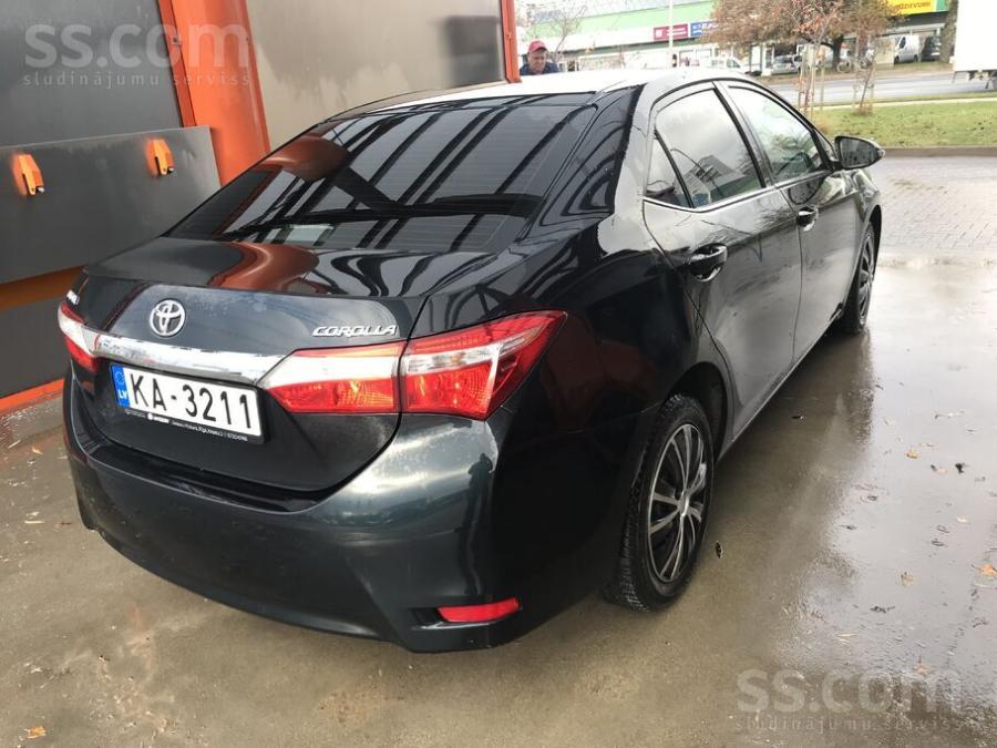 Blue Toyota Corolla 2015 in Riga, with an engine capacity of 1.60 L and mileage of 0 thousand km for 7200 €, photo 2 on AUTOMOTO.COM.LV