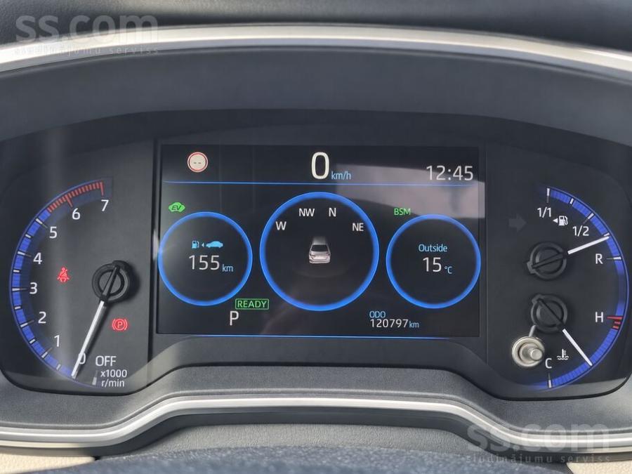 Синий Тойота Королла 2019 в Рига, объемом двигателя 1.80 л и пробегом 120 тыс. км за 17490 €, фото 11 на AUTOMOTO.COM.LV