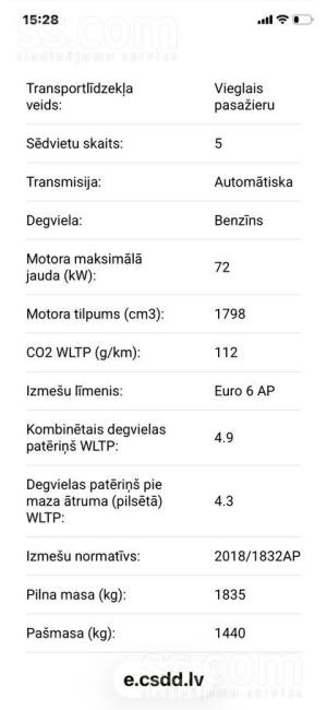 Zils Toyota Corolla 2021 Rīga, ar dzinēja tilpumu 1.80 L un nobraukumu 50 tūkst. km par 21700 €, foto 8 vietnē AUTOMOTO.COM.LV
