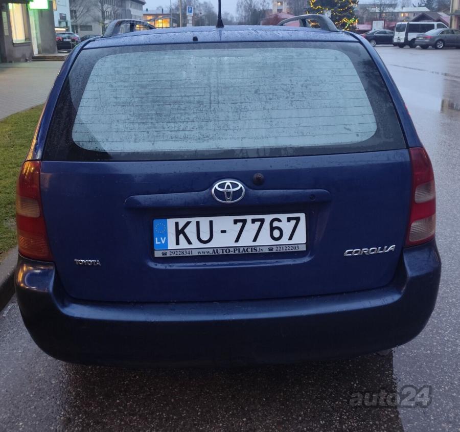 Zils Toyota Corolla 2004 Rīga, ar dzinēja tilpumu 0.00 L un nobraukumu 0 tūkst. km par 950 €, foto 2 vietnē AUTOMOTO.COM.LV