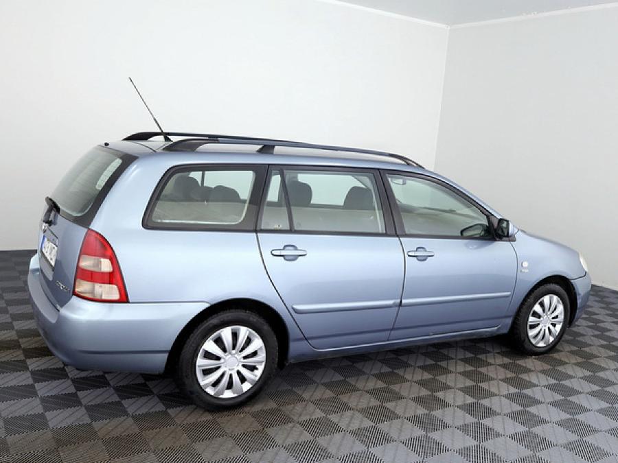 Blue Toyota Corolla 2004 in Tallinn, with an engine capacity of 1.60 L and mileage of 219 thousand km for 2299 €, photo 4 on AUTOMOTO.COM.LV