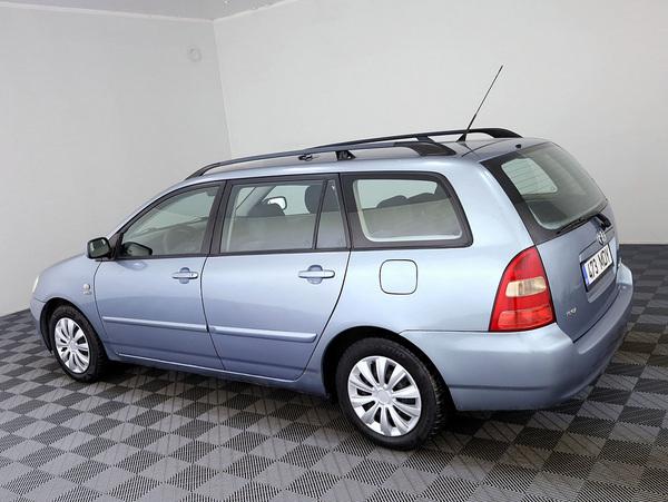 Blue Toyota Corolla 2004 in Tallinn, with an engine capacity of 1.60 L and mileage of 219 thousand km for 2299 €, photo 4 on AUTOMOTO.COM.LV