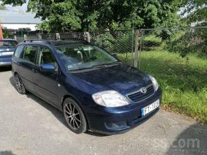 Blue Toyota Corolla 2006 in Riga, with an engine capacity of 1.60 L and mileage of 400 thousand km for 1100 €, photo 3 on AUTOMOTO.COM.LV