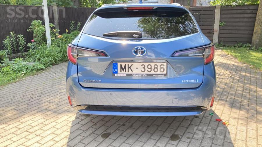 Zils Toyota Corolla 2020 Liepāja, ar dzinēja tilpumu 1.80 L un nobraukumu 16 tūkst. km par 18000 €, foto 5 vietnē AUTOMOTO.COM.LV