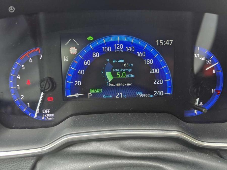Синий Тойота Королла 2021 в Каунас, объемом двигателя 1.80 л и пробегом 206 тыс. км за 18200 €, фото 15 на AUTOMOTO.COM.LV