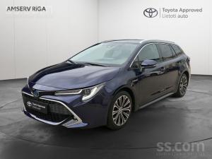 Zils Toyota Corolla 2021 Rīga, ar dzinēja tilpumu 1.80 L un nobraukumu 124 tūkst. km par 20900 €, foto  vietnē AUTOMOTO.COM.LV