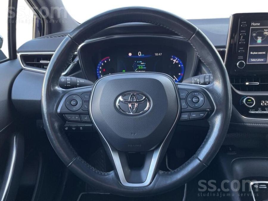 Blue Toyota Corolla 2022 in Riga, with an engine capacity of 1.80 L and mileage of 64 thousand km for 20990 €, photo 13 on AUTOMOTO.COM.LV