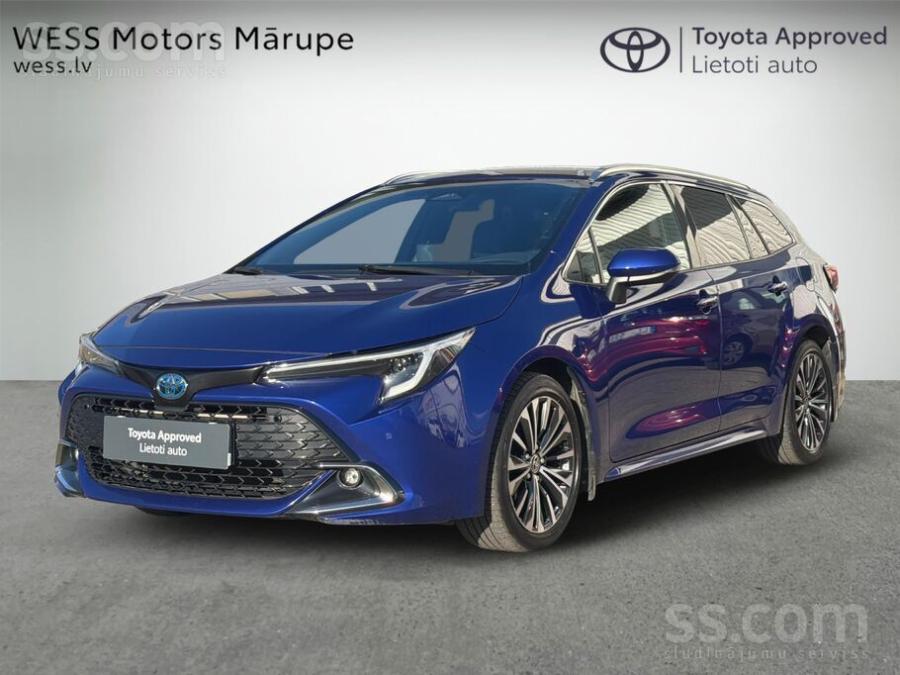 Zils Toyota Corolla 2024 Rīga, ar dzinēja tilpumu 1.80 L un nobraukumu 56 tūkst. km par 25990 €, foto 1 vietnē AUTOMOTO.COM.LV