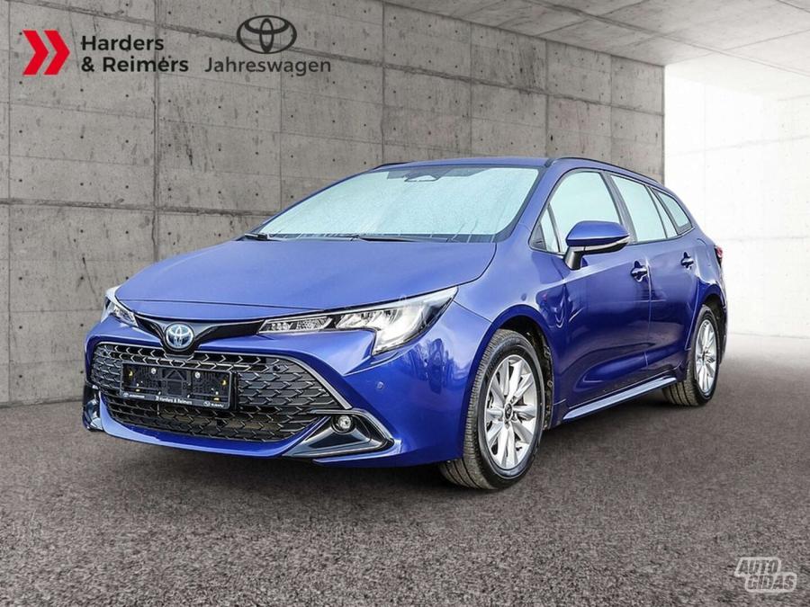 Zils Toyota Corolla 2025 Kauņa, ar dzinēja tilpumu 1.80 L un nobraukumu 15 tūkst. km par 31031 €, foto 1 vietnē AUTOMOTO.COM.LV