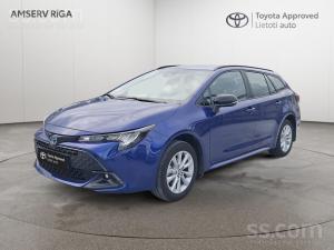 Blue Toyota Corolla 2025 in Riga, with an engine capacity of 1.80 L and mileage of 28 thousand km for 23900 €, photo 1 on AUTOMOTO.COM.LV
