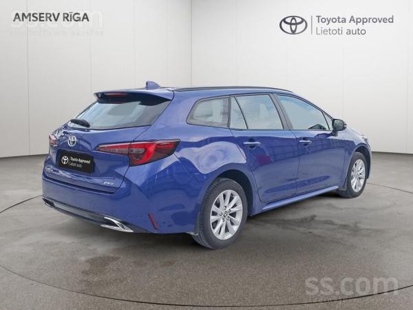 Zils Toyota Corolla 2025 Rīga, ar dzinēja tilpumu 1.80 L un nobraukumu 28 tūkst. km par 23900 €, foto 3 vietnē AUTOMOTO.COM.LV