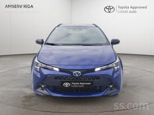 Blue Toyota Corolla 2025 in Riga, with an engine capacity of 1.80 L and mileage of 28 thousand km for 23900 €, photo 6 on AUTOMOTO.COM.LV