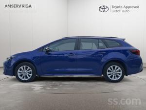 Blue Toyota Corolla 2025 in Riga, with an engine capacity of 1.80 L and mileage of 28 thousand km for 23900 €, photo 9 on AUTOMOTO.COM.LV