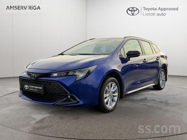 Zils Toyota Corolla 2025 Rīga, ar dzinēja tilpumu 1.80 L un nobraukumu 28 tūkst. km par 23900 €, foto 1 vietnē AUTOMOTO.COM.LV