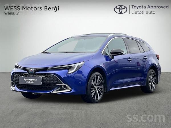 Blue Toyota Corolla 2026 in Riga, with an engine capacity of 1.80 L and mileage of 10 thousand km for 29990 €, photo 1 on AUTOMOTO.COM.LV