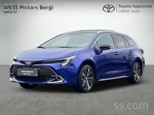 Blue Toyota Corolla 2026 in Riga, with an engine capacity of 1.80 L and mileage of 10 thousand km for 29990 €, photo 1 on AUTOMOTO.COM.LV