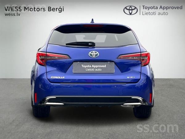 Blue Toyota Corolla 2026 in Riga, with an engine capacity of 1.80 L and mileage of 10 thousand km for 29990 €, photo 5 on AUTOMOTO.COM.LV