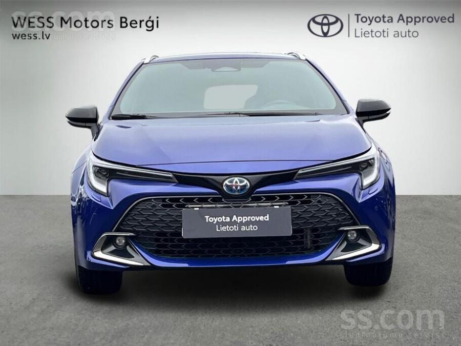 Blue Toyota Corolla 2026 in Riga, with an engine capacity of 1.80 L and mileage of 10 thousand km for 29990 €, photo 6 on AUTOMOTO.COM.LV