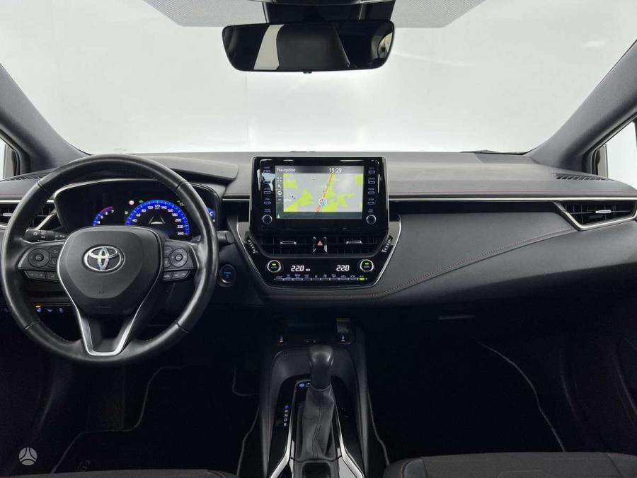 Brown Toyota Corolla 2019 in Vilnius, with an engine capacity of 1.80 L and mileage of 77 thousand km for 16900 €, photo 9 on AUTOMOTO.COM.LV