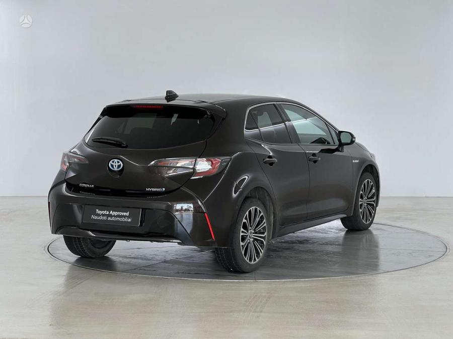 Brown Toyota Corolla 2019 in Vilnius, with an engine capacity of 1.80 L and mileage of 77 thousand km for 16900 €, photo 21 on AUTOMOTO.COM.LV