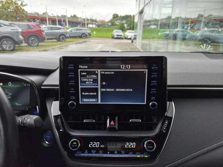Brūns Toyota Corolla 2022 Viļņa, ar dzinēja tilpumu 1.80 L un nobraukumu 71 tūkst. km par 17000 €, foto 19 vietnē AUTOMOTO.COM.LV