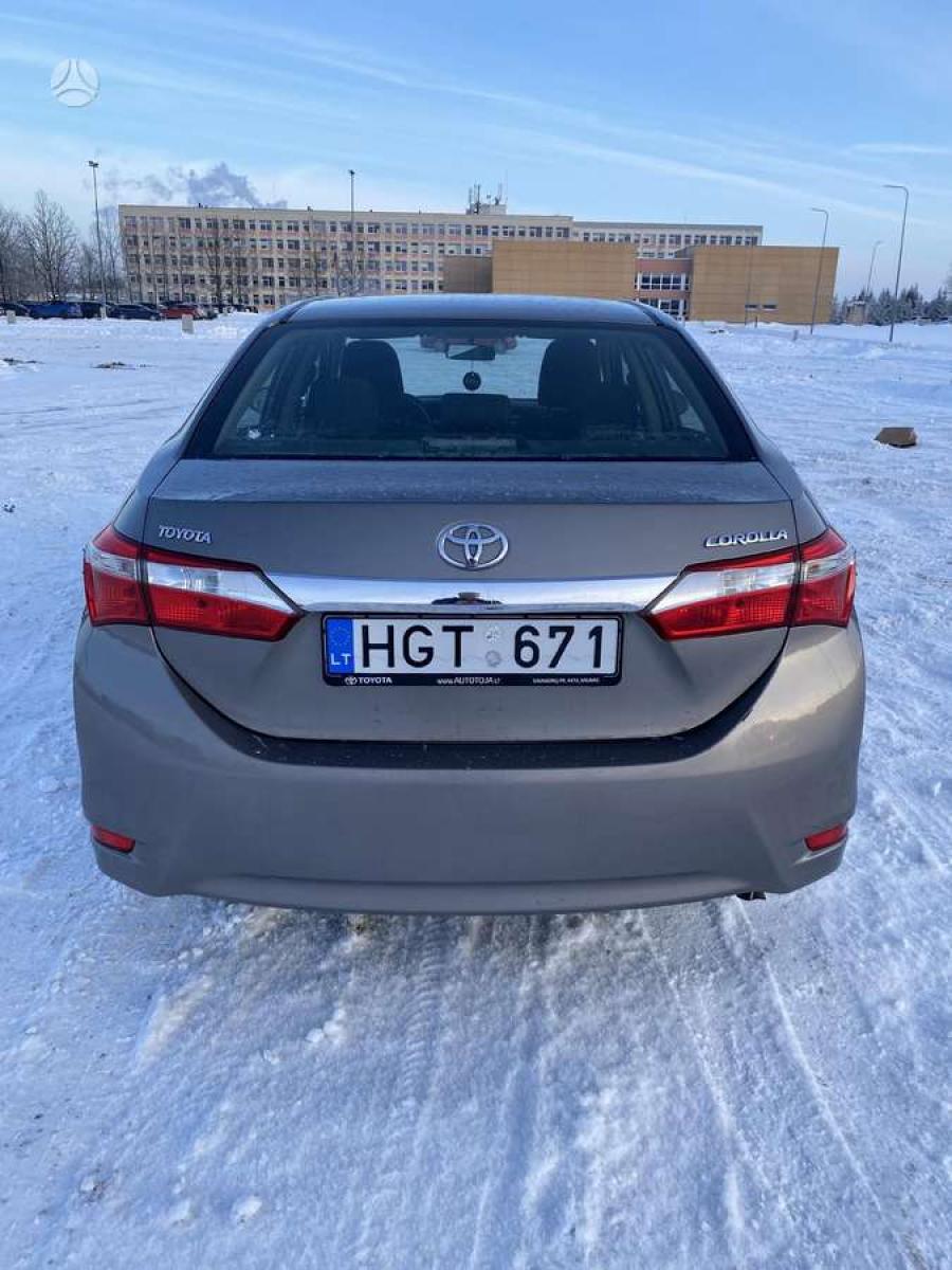 Brūns Toyota Corolla 2014 Kauņa, ar dzinēja tilpumu 1.60 L un nobraukumu 100 tūkst. km par 7850 €, foto 8 vietnē AUTOMOTO.COM.LV