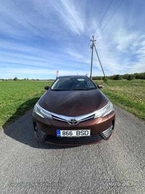 Brown Toyota Corolla 2016 in Tallinn, with an engine capacity of 1.60 L and mileage of 187 thousand km for 8900 €, photo 4 on AUTOMOTO.COM.LV