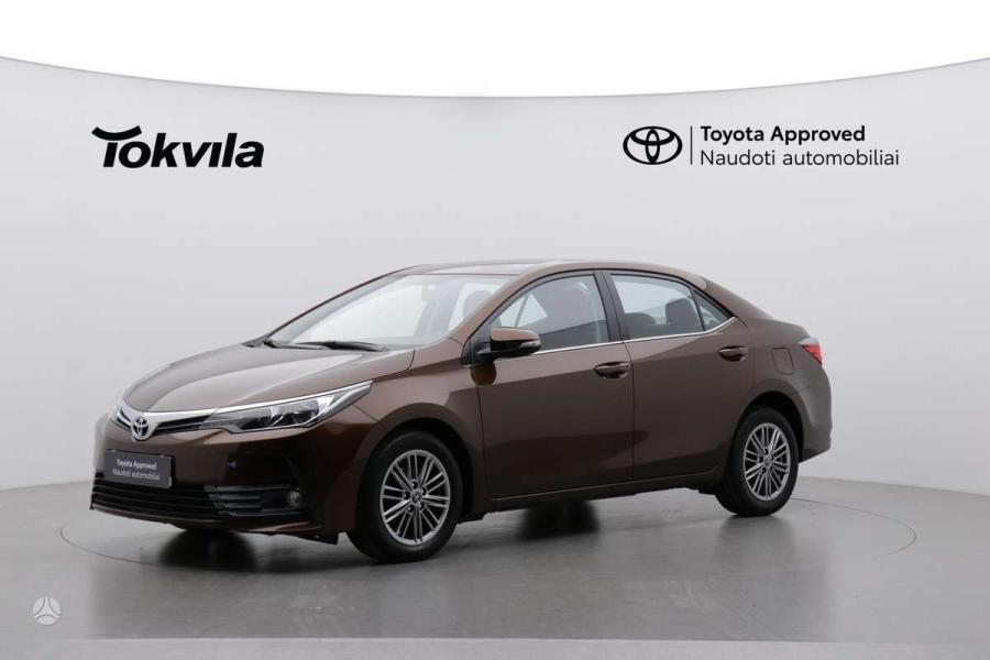 Brūns Toyota Corolla 2019 Viļņa, ar dzinēja tilpumu 1.60 L un nobraukumu 66 tūkst. km par 14900 €, foto 1 vietnē AUTOMOTO.COM.LV