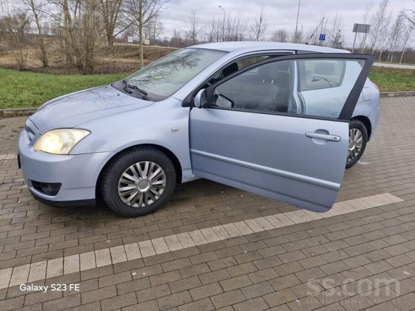 Toyota Corolla 2005 Daugavpils, ar dzinēja tilpumu 1.40 L un nobraukumu 220 tūkst. km par 2400 €, foto 8 vietnē AUTOMOTO.COM.LV