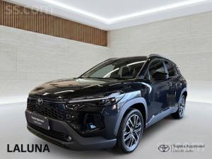 Black Toyota Corolla Cross 2026 in Jekabpils, with an engine capacity of 1.80 L and mileage of 25 thousand km for 32900 €, photo  on AUTOMOTO.COM.LV