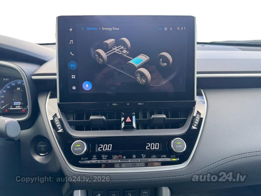 Черный Тойота Corolla Cross 2025 в Пайде, объемом двигателя 2.00 л и пробегом 31 тыс. км за 32790 €, фото 15 на AUTOMOTO.COM.LV