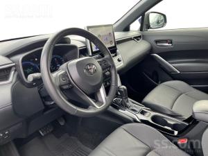 Blue Toyota Corolla Cross 2023 in Riga, with an engine capacity of 2.00 L and mileage of 27 thousand km for 32990 €, photo 12 on AUTOMOTO.COM.LV