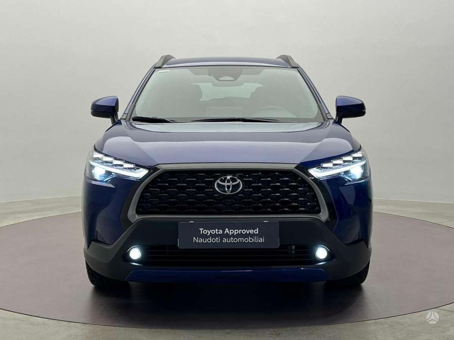 Синий Тойота Corolla Cross 2024 в Паневежис, объемом двигателя 1.80 л и пробегом 34 тыс. км за 29990 €, фото 35 на AUTOMOTO.COM.LV