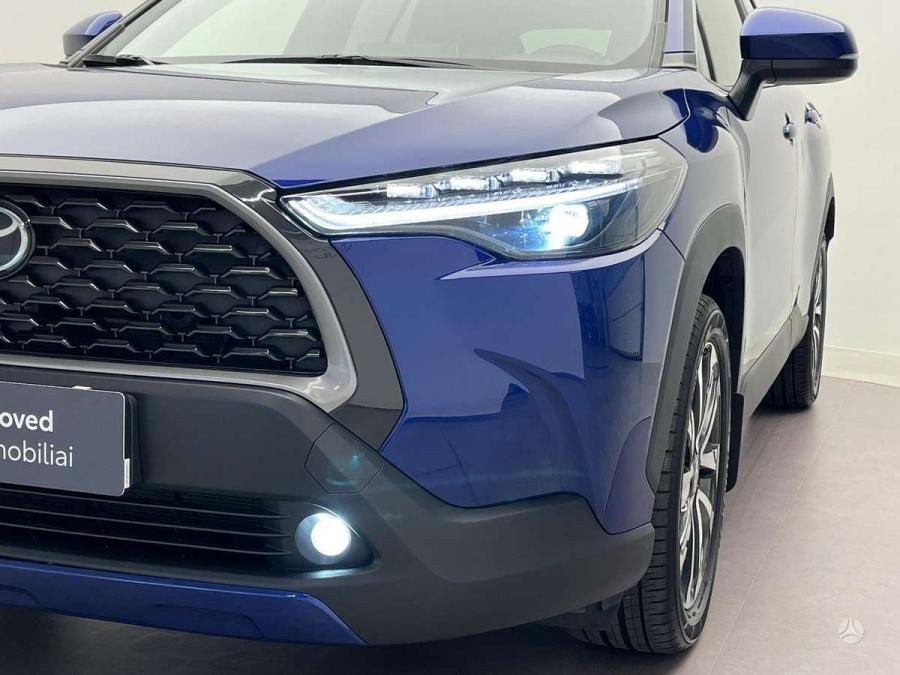 Синий Тойота Corolla Cross 2024 в Паневежис, объемом двигателя 1.80 л и пробегом 34 тыс. км за 29990 €, фото 36 на AUTOMOTO.COM.LV