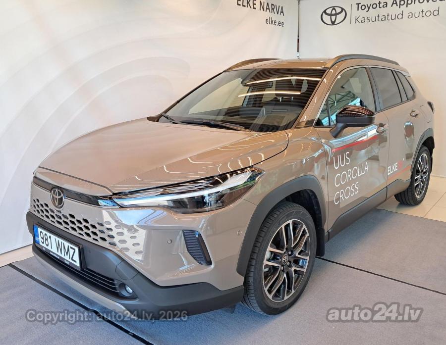 Коричневый Тойота Corolla Cross 2025 в Нарва, объемом двигателя 1.99 л и пробегом 16 тыс. км за 38490 €, фото 1 на AUTOMOTO.COM.LV