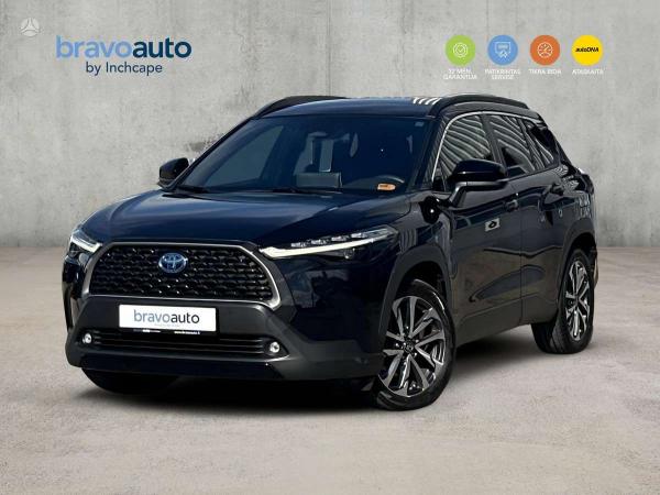 Toyota Corolla Cross 2023 Kauņa, ar dzinēja tilpumu 2.00 L un nobraukumu 57 tūkst. km par 28771 €, foto 1 vietnē AUTOMOTO.COM.LV