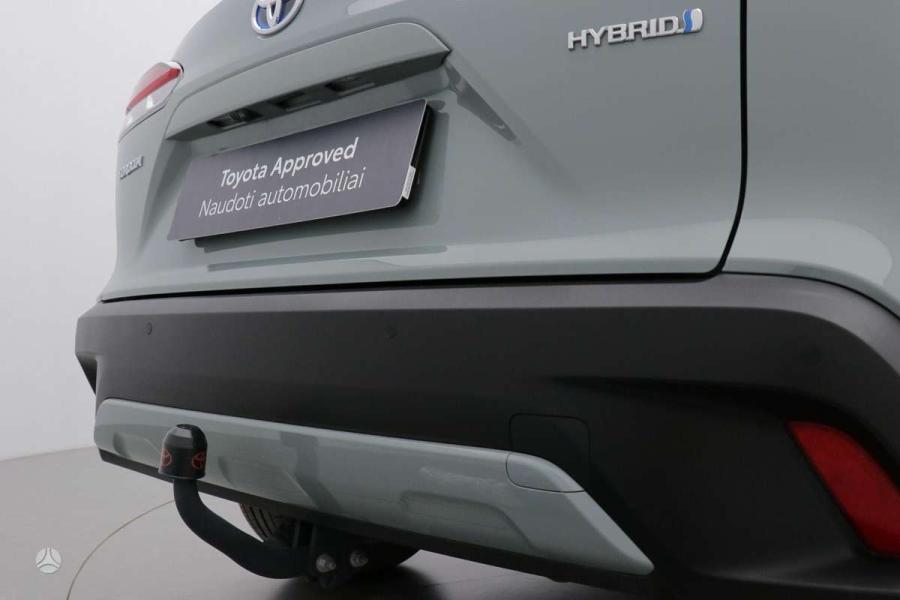Zaļš Toyota Corolla Cross 2022 Viļņa, ar dzinēja tilpumu 1.99 L un nobraukumu 91 tūkst. km par 32900 €, foto 22 vietnē AUTOMOTO.COM.LV
