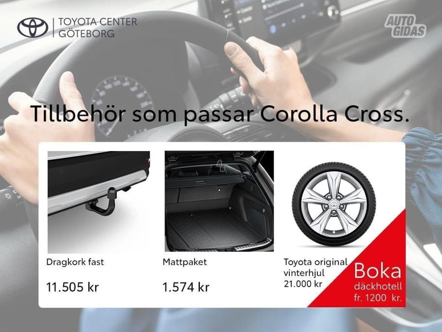 Серый Тойота Corolla Cross 2023 в Каунас, объемом двигателя 0.00 л и пробегом 40 тыс. км за 35704 €, фото 2 на AUTOMOTO.COM.LV