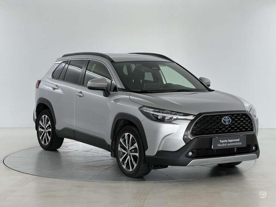 Серый Тойота Corolla Cross 2023 в Вильнюс, объемом двигателя 1.80 л и пробегом 47 тыс. км за 29900 €, фото 19 на AUTOMOTO.COM.LV