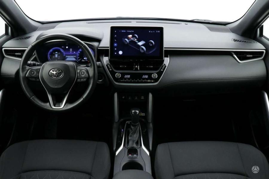 Серый Тойота Corolla Cross 2023 в Вильнюс, объемом двигателя 1.99 л и пробегом 63 тыс. км за 29990 €, фото 8 на AUTOMOTO.COM.LV