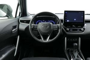 Grey Toyota Corolla Cross 2024 in Vilnius, with an engine capacity of 1.99 L and mileage of 137 thousand km for 27900 €, photo 9 on AUTOMOTO.COM.LV