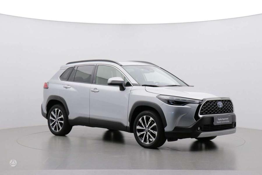 Серый Тойота Corolla Cross 2024 в Вильнюс, объемом двигателя 1.99 л и пробегом 137 тыс. км за 27900 €, фото 20 на AUTOMOTO.COM.LV