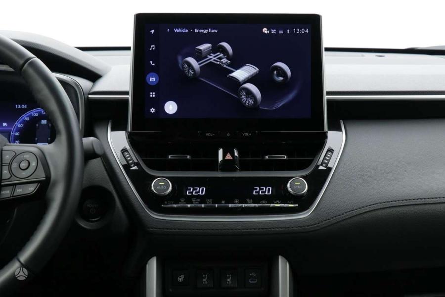 Pelēks Toyota Corolla Cross 2025 Viļņa, ar dzinēja tilpumu 1.80 L un nobraukumu 25 tūkst. km par 32700 €, foto 16 vietnē AUTOMOTO.COM.LV