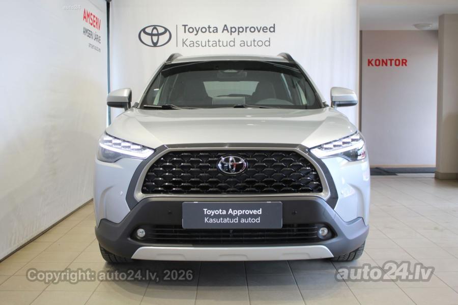 Серый Тойота Corolla Cross 2024 в Таллин, объемом двигателя 1.80 л и пробегом 34 тыс. км за 31490 €, фото 6 на AUTOMOTO.COM.LV