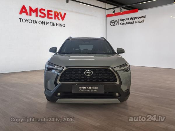 Grey Toyota Corolla Cross 2024 in Viljandi, with an engine capacity of 1.80 L and mileage of 31 thousand km for 30990 €, photo 6 on AUTOMOTO.COM.LV