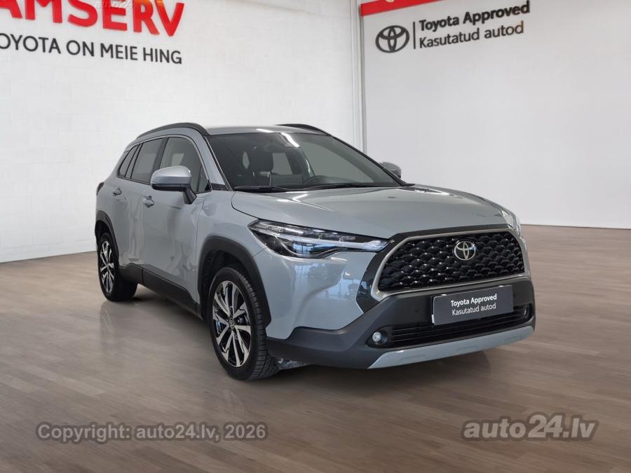 Pelēks Toyota Corolla Cross 2024 Viljandi, ar dzinēja tilpumu 1.80 L un nobraukumu 31 tūkst. km par 30990 €, foto 19 vietnē AUTOMOTO.COM.LV