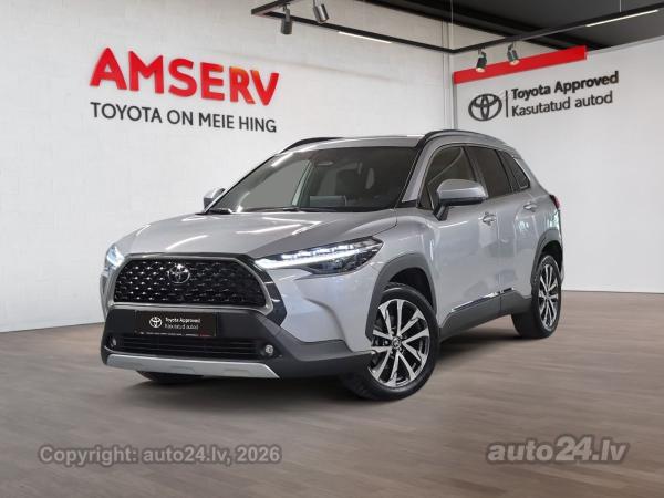 Серый Тойота Corolla Cross 2025 в Таллин, объемом двигателя 1.80 л и пробегом 24 тыс. км за 33490 €, фото 1 на AUTOMOTO.COM.LV