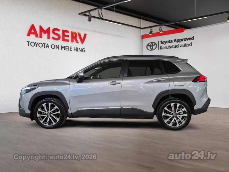 Серый Тойота Corolla Cross 2025 в Таллин, объемом двигателя 1.80 л и пробегом 24 тыс. км за 33490 €, фото 18 на AUTOMOTO.COM.LV