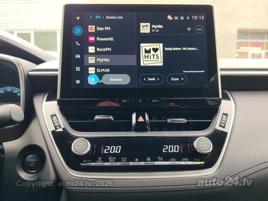 Pelēks Toyota Corolla Cross 2025 Tallina, ar dzinēja tilpumu 1.80 L un nobraukumu 17 tūkst. km par 29995 €, foto 15 vietnē AUTOMOTO.COM.LV